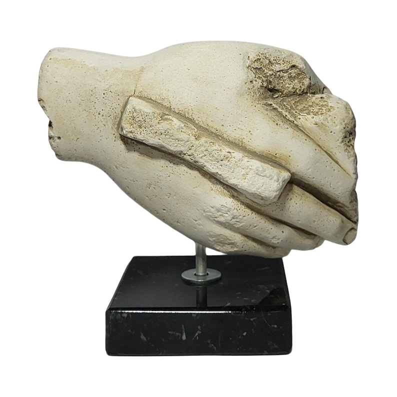 Ancient Greek Handshake Sculpture Symbol of Unity Friendship Loyalty - Etsy