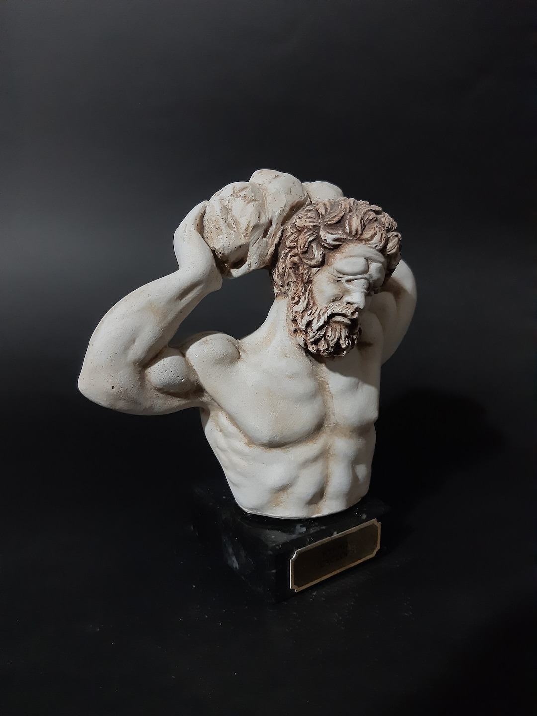 Cyclops Statue Greek Mythology Monster Handmade Figurine Sculpture 14cm ...