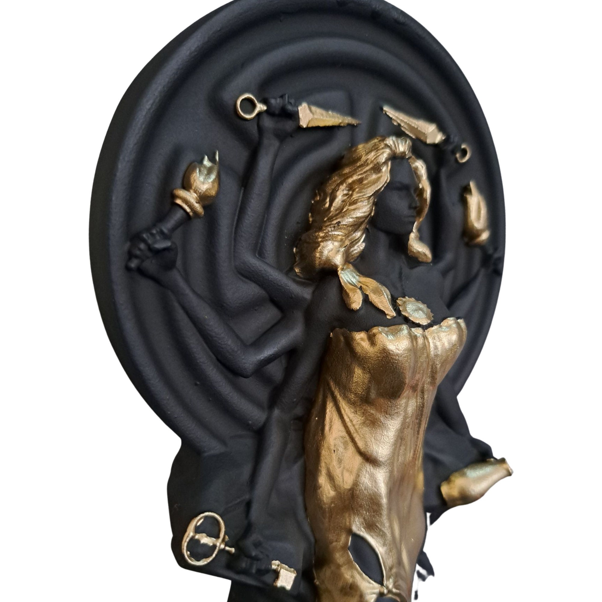 Hecate Goddess Statue Greek Mythology Sculpture - Etsy