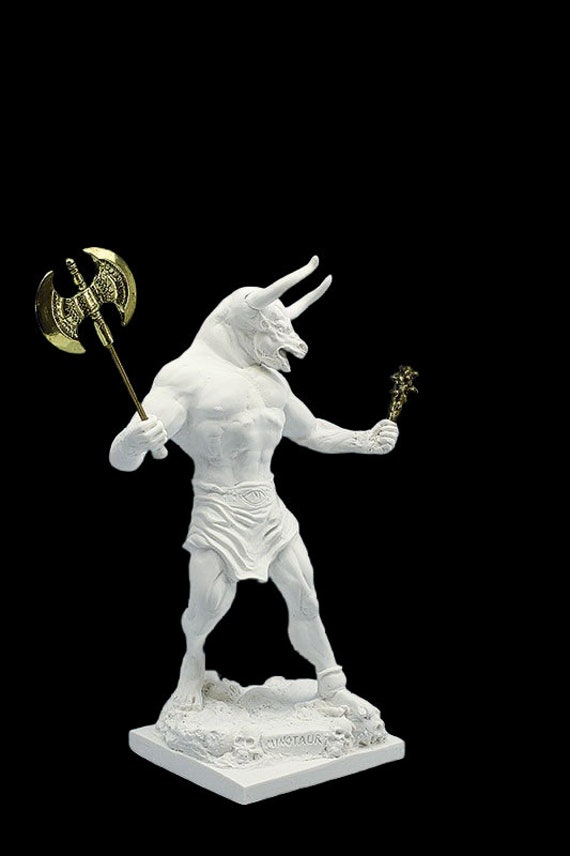 Minotaur Statue Ancient Greek Mythology Marble Sculpture Sculpture ...