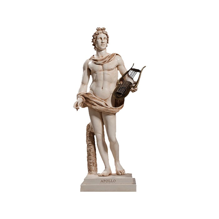 Greek God Apollo Statue