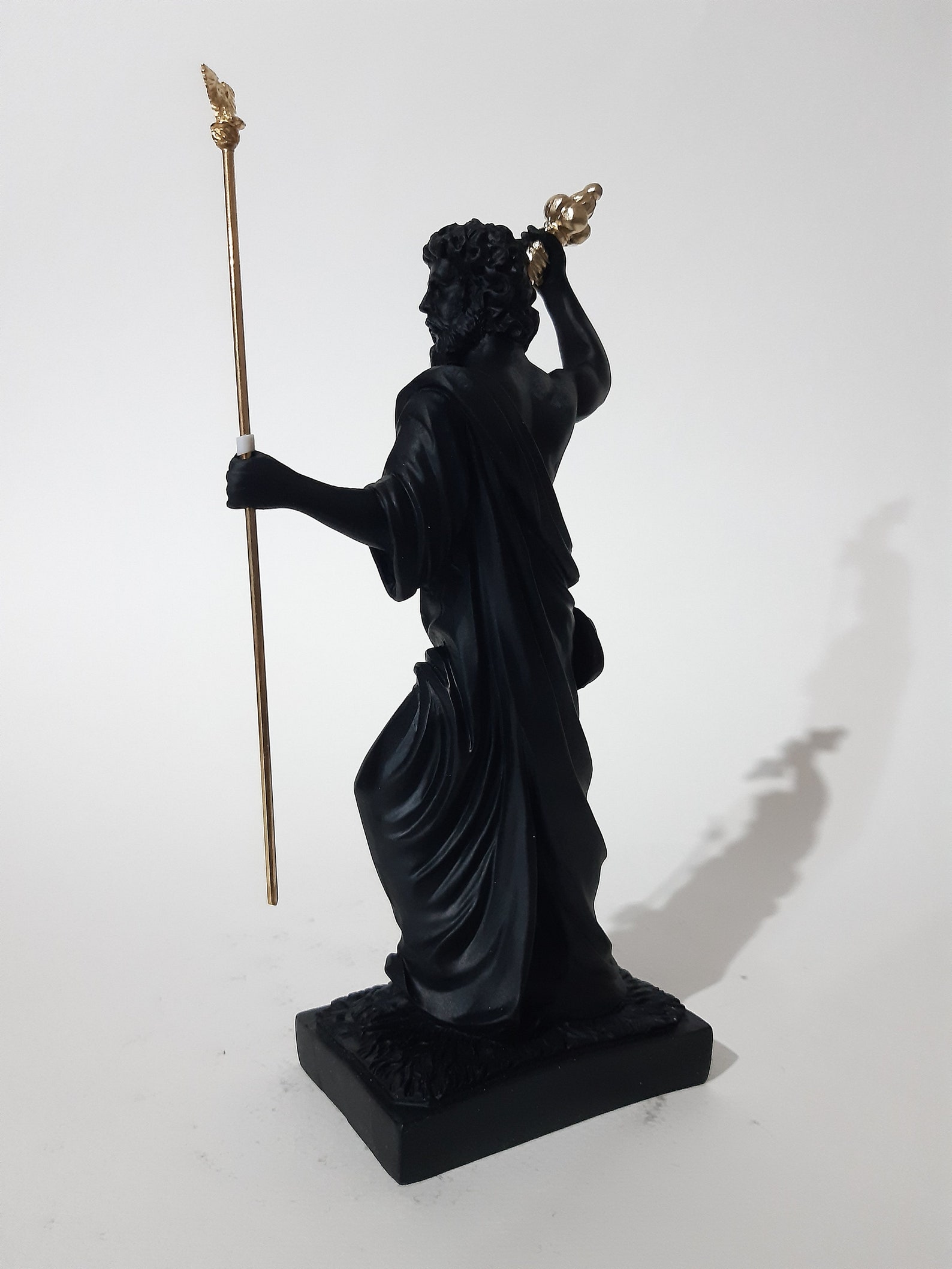 Greek Roman God Zeus Statue Ancient Mythology Handmade | Etsy