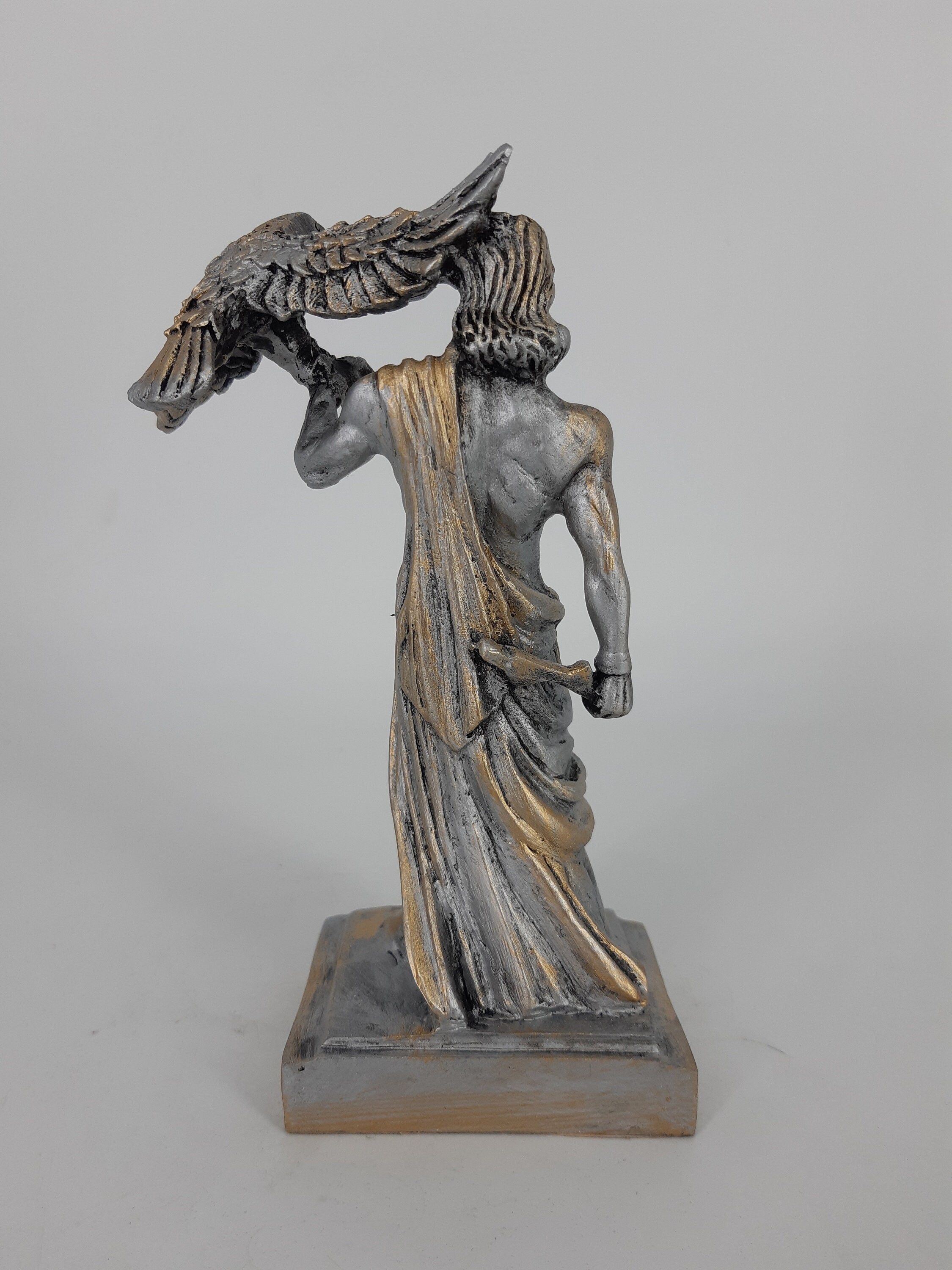 Zeus Greek Roman God Sculpture Handmade Hand Painted Mythology | Etsy