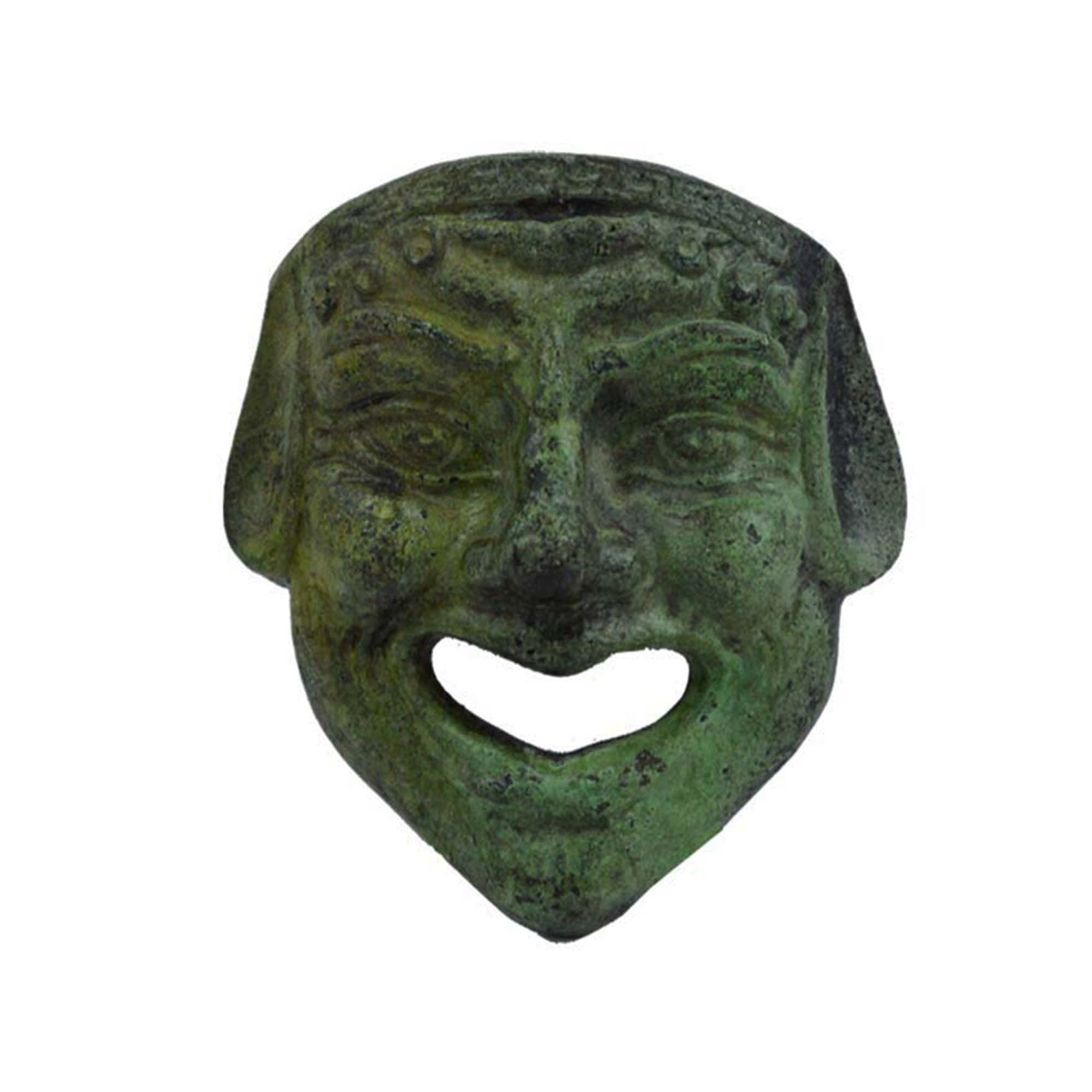 Ancient Greek Comedy Mask Sculpture Greek Handmade Alabaster - Etsy