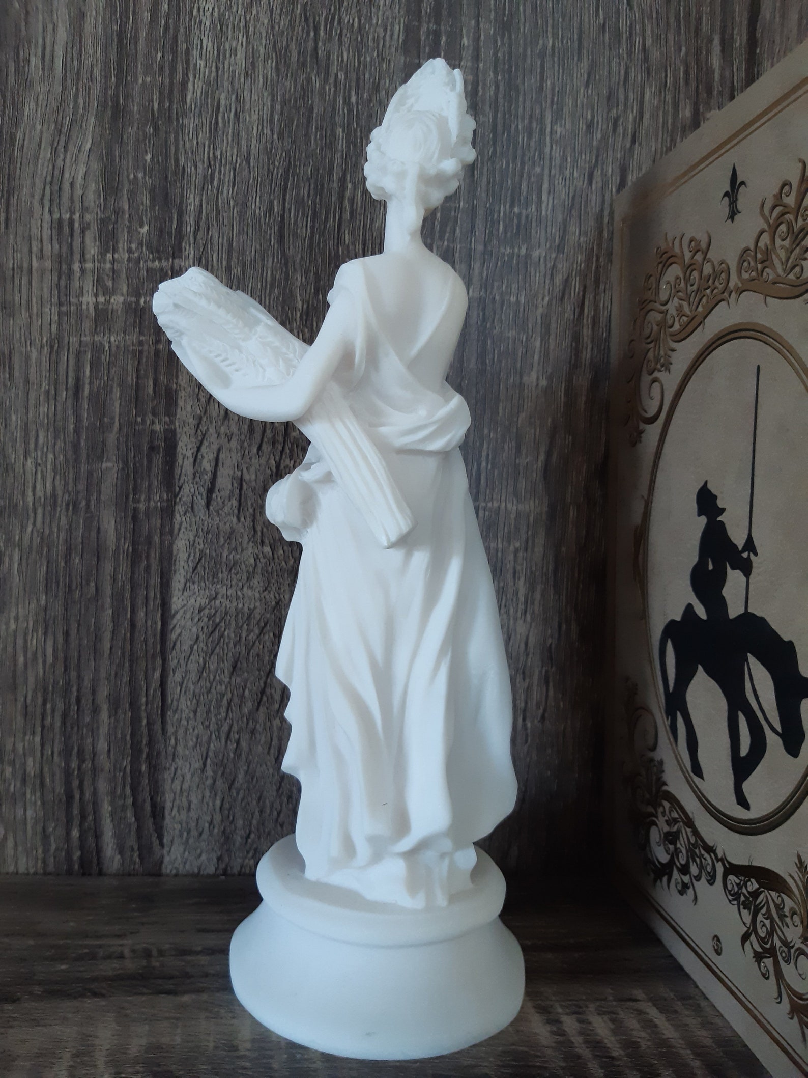 Demeter Goddess Statue Made of Alabaster - Etsy