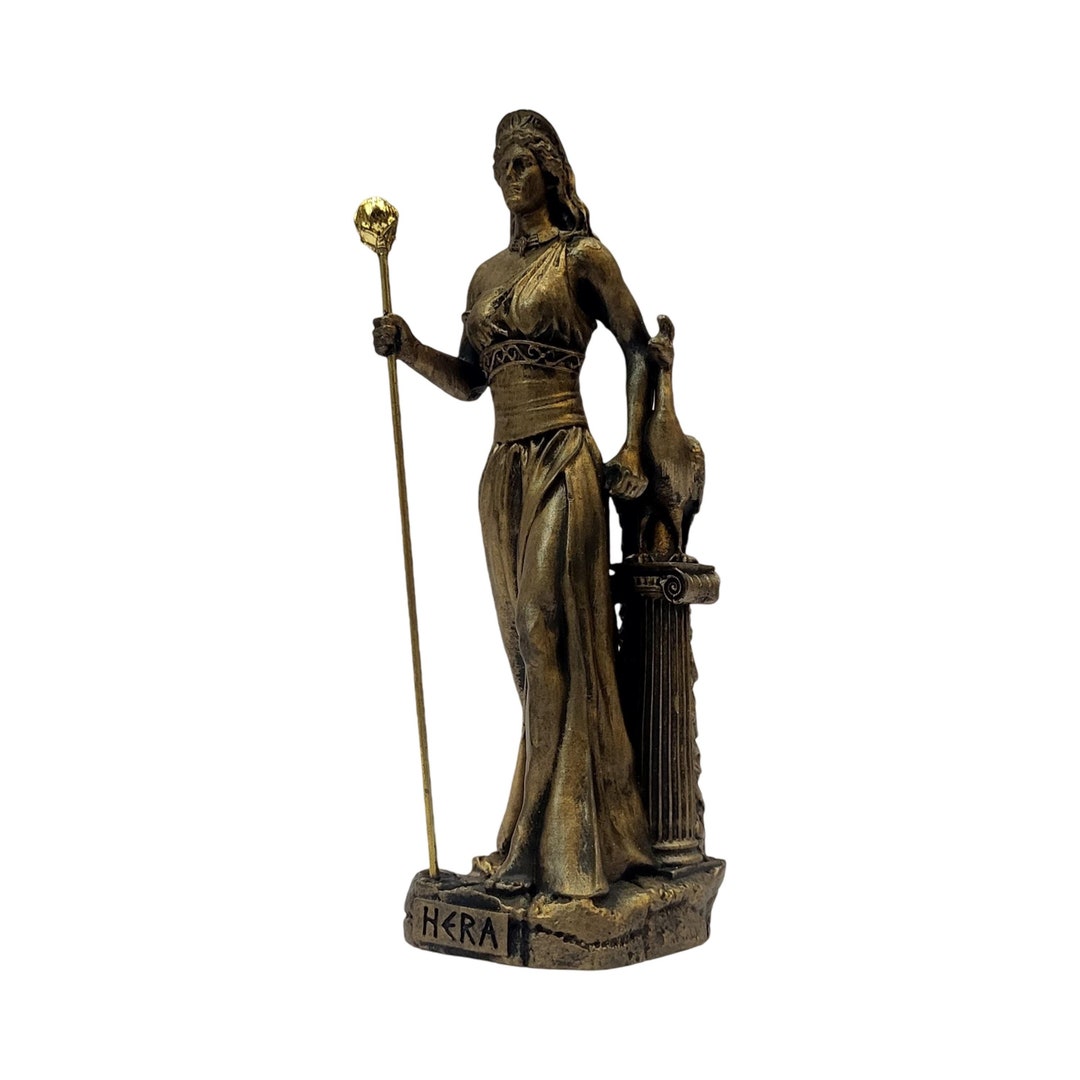 Hera Goddess Statue Vintage Sculpture 17cm Greco-roman Mythology - Etsy