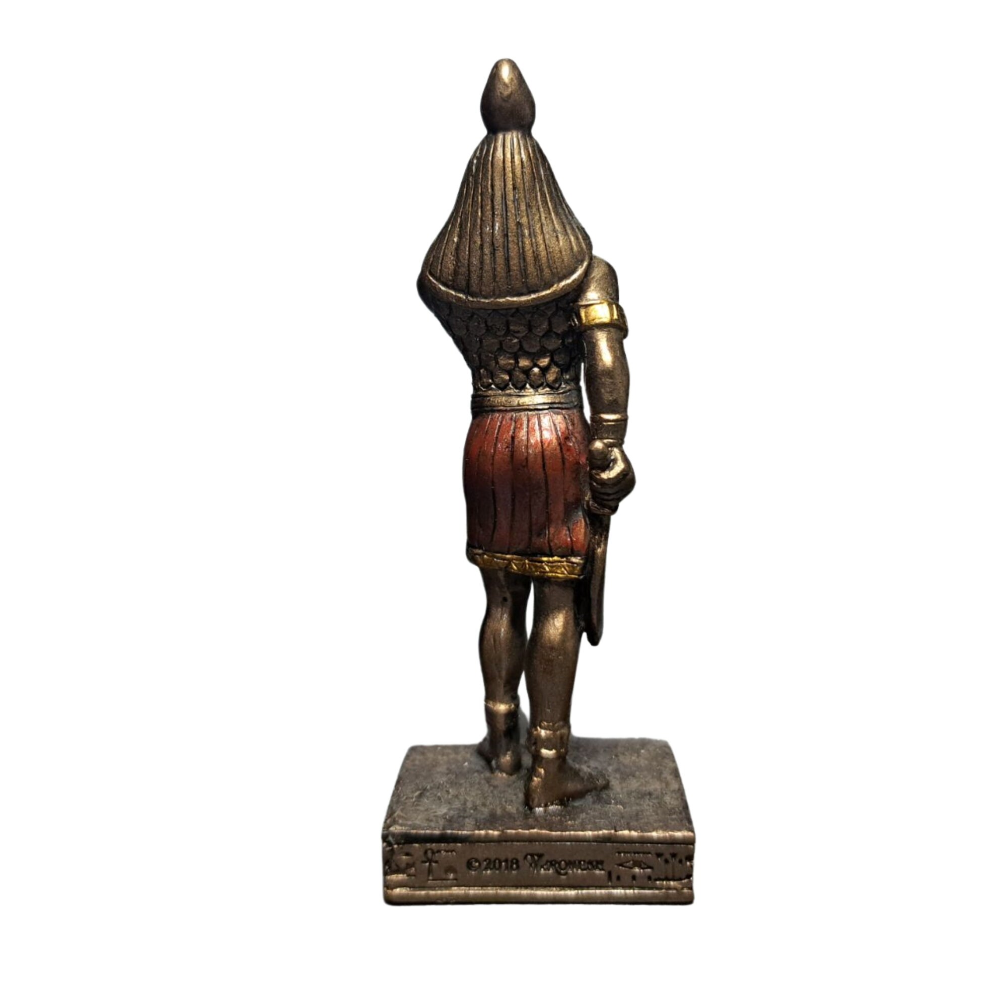 Horus Statue Egyptian God Mini Resin Bronzed Sculpture - Etsy