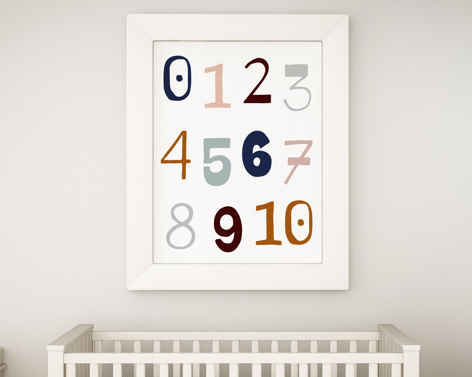 Nursery Print Educational ABC and 123 Poster Set of 2 | Etsy