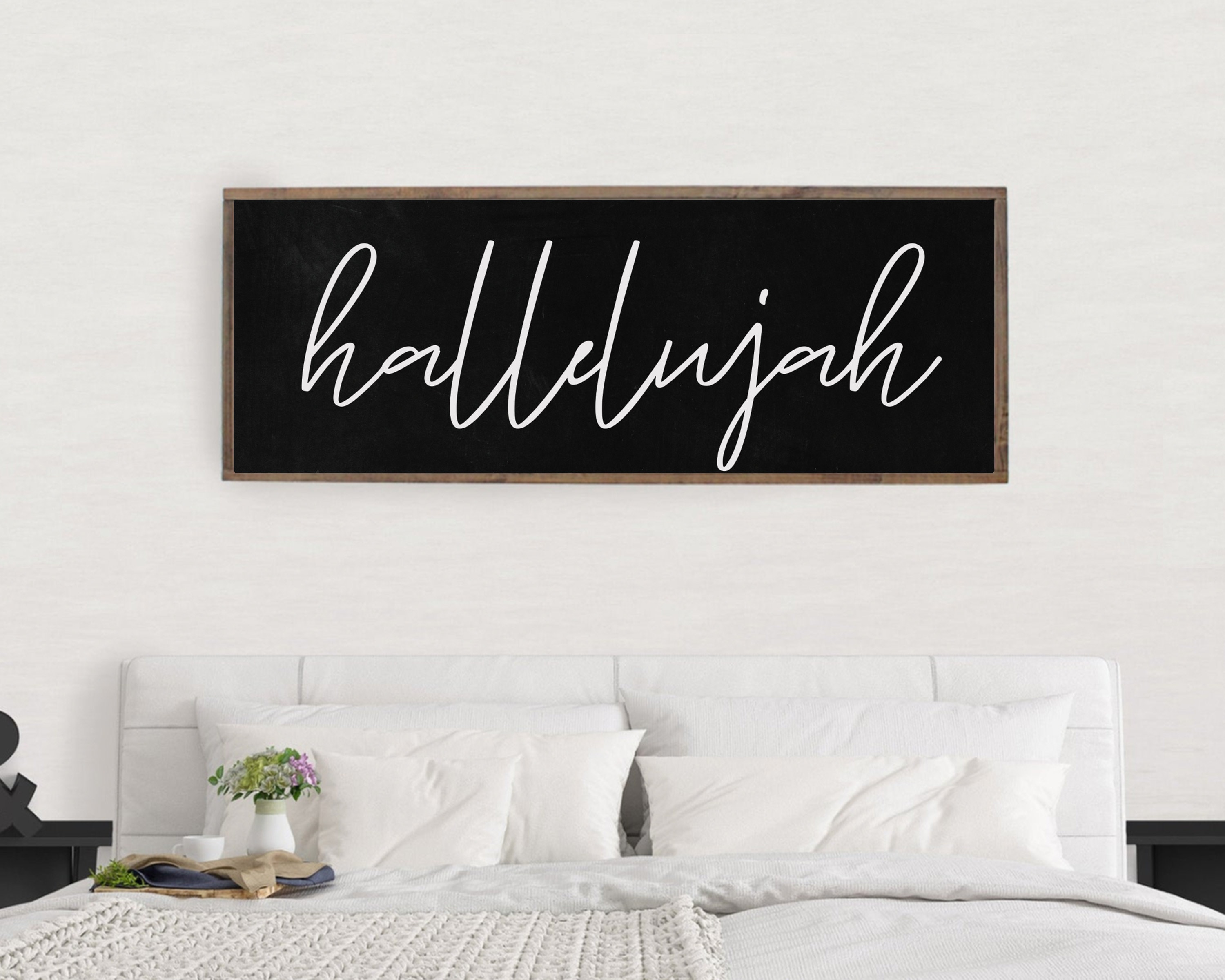 Hallelujah Wall Art Hallelujah Scripture Printable Wall Art - Etsy