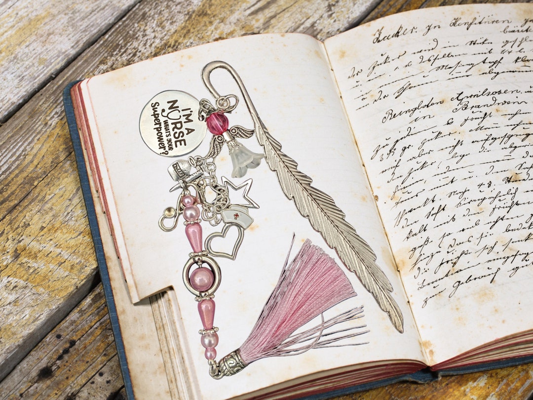 NURSING Bookmark - Etsy