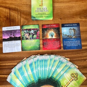 The Key Elements Oracle Deck~ Unlocking Nature's Wisdom - Etsy
