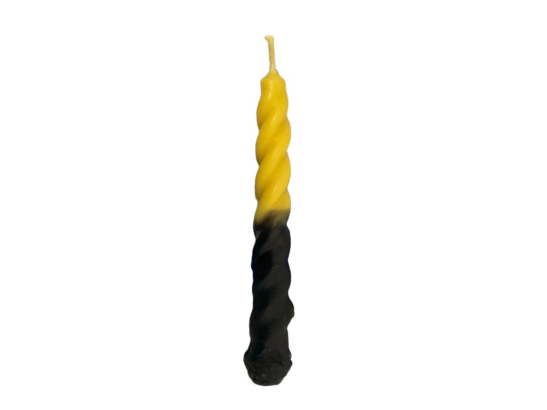 Reverse Chime Candle Yellow/black,,double Action Candle, Reverse Candle ...