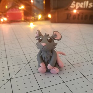 Little Rat Familiar- Polymer Clay Figure - Etsy
