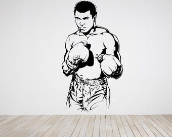 Muhammad Ali Decal | Etsy