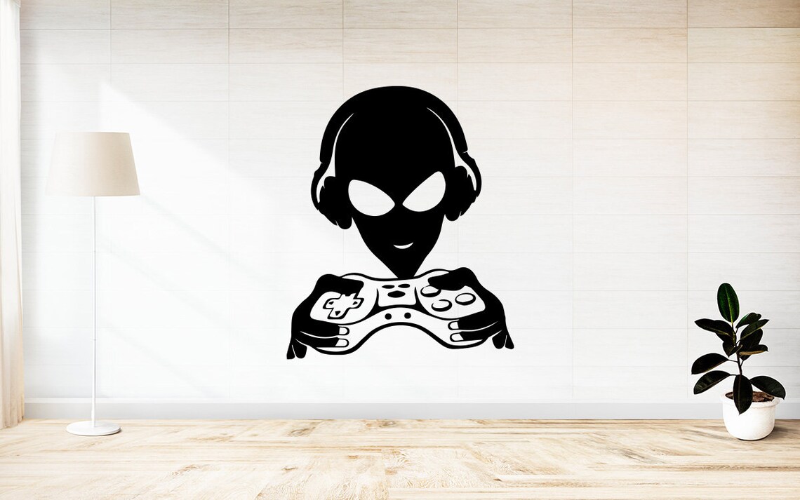 Computer Games Video Games Sticker For Gamer Game Room Wall | Etsy