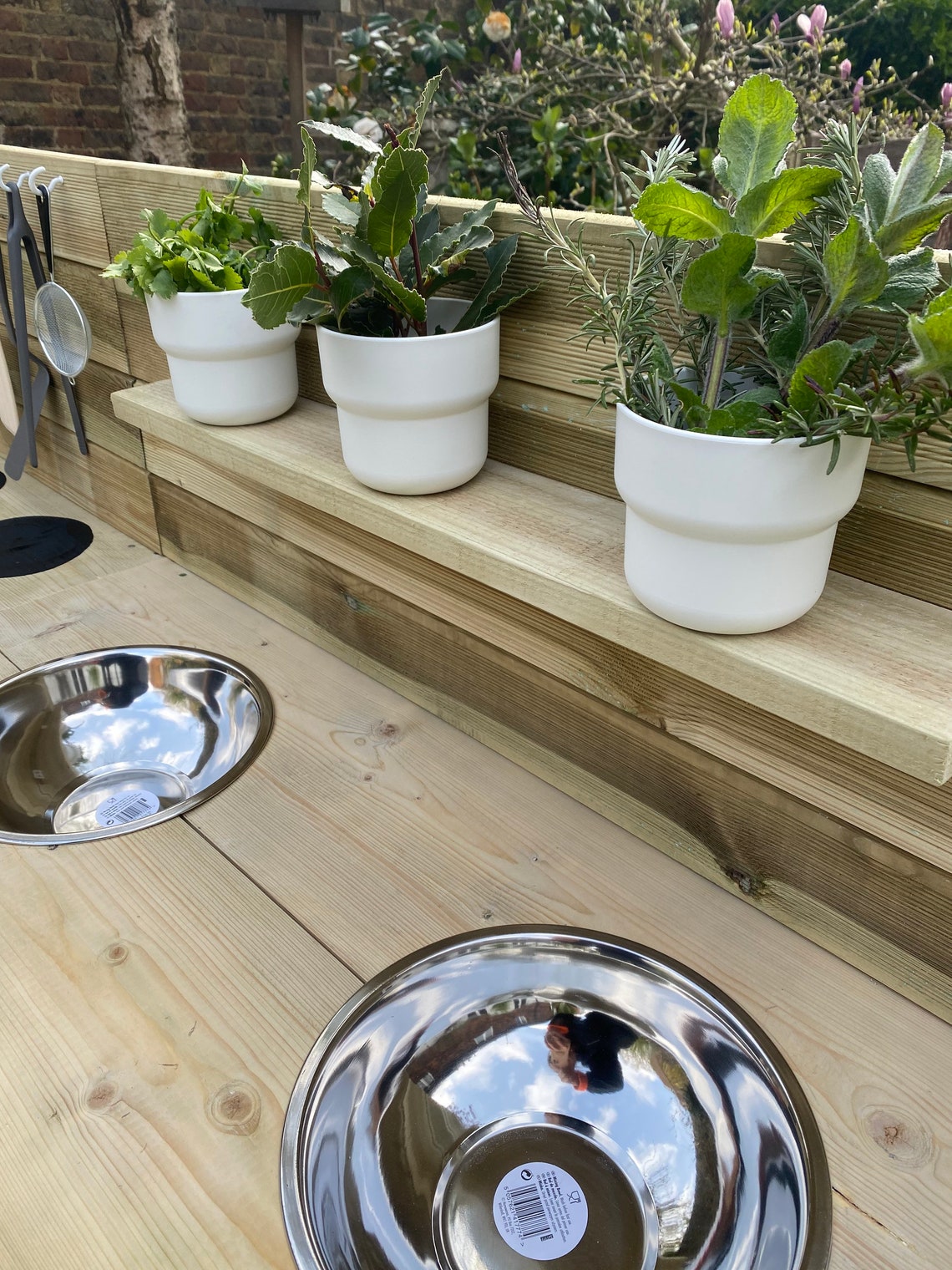 Large L Shape Mud Kitchen Corner Mud Kitchen - Etsy