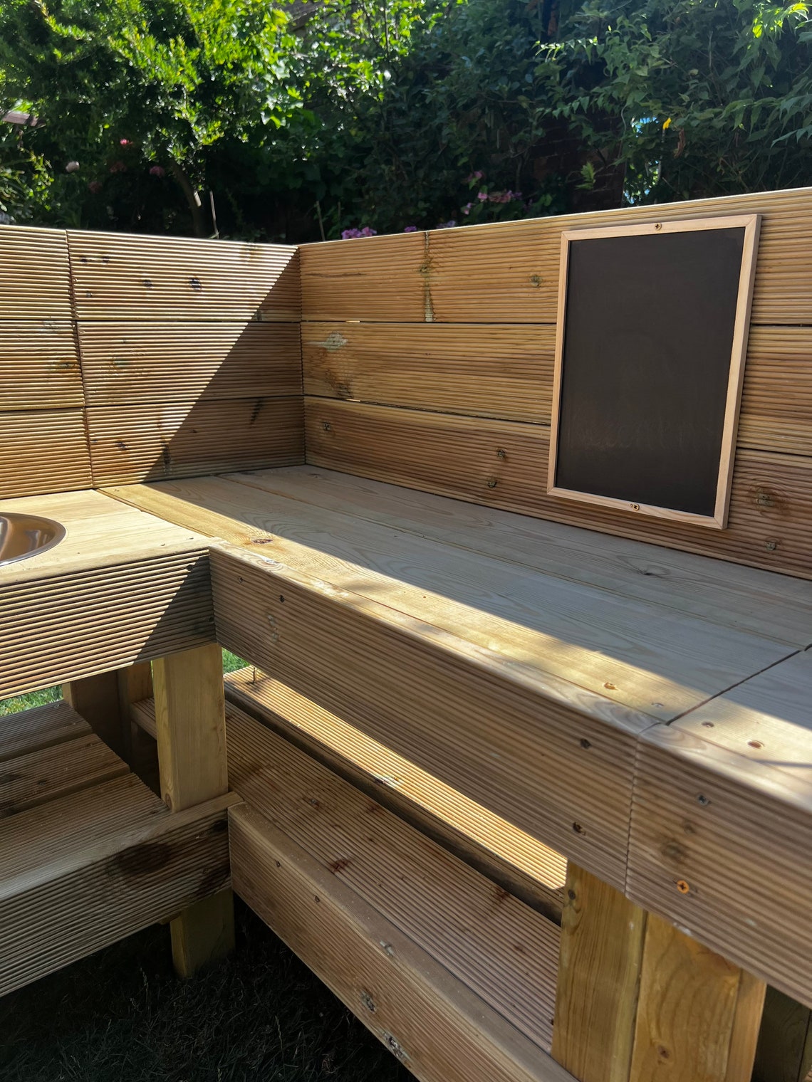 Extra Large L Shape Mud Kitchen - Etsy