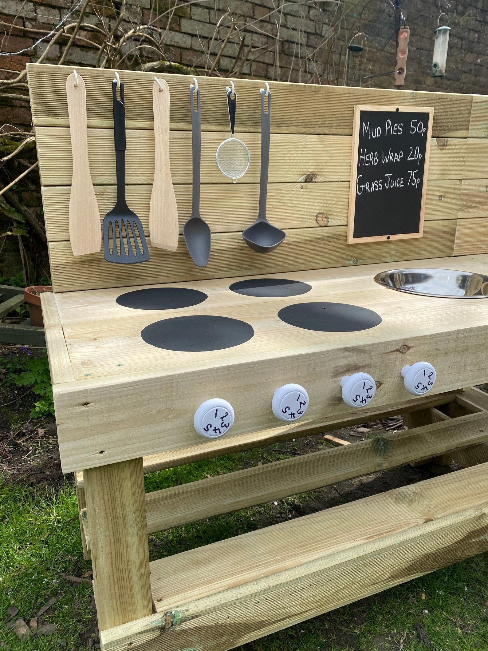 Large L Shape Mud Kitchen Corner Mud Kitchen - Etsy