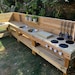 Extra Large L Shape Mud Kitchen - Etsy UK