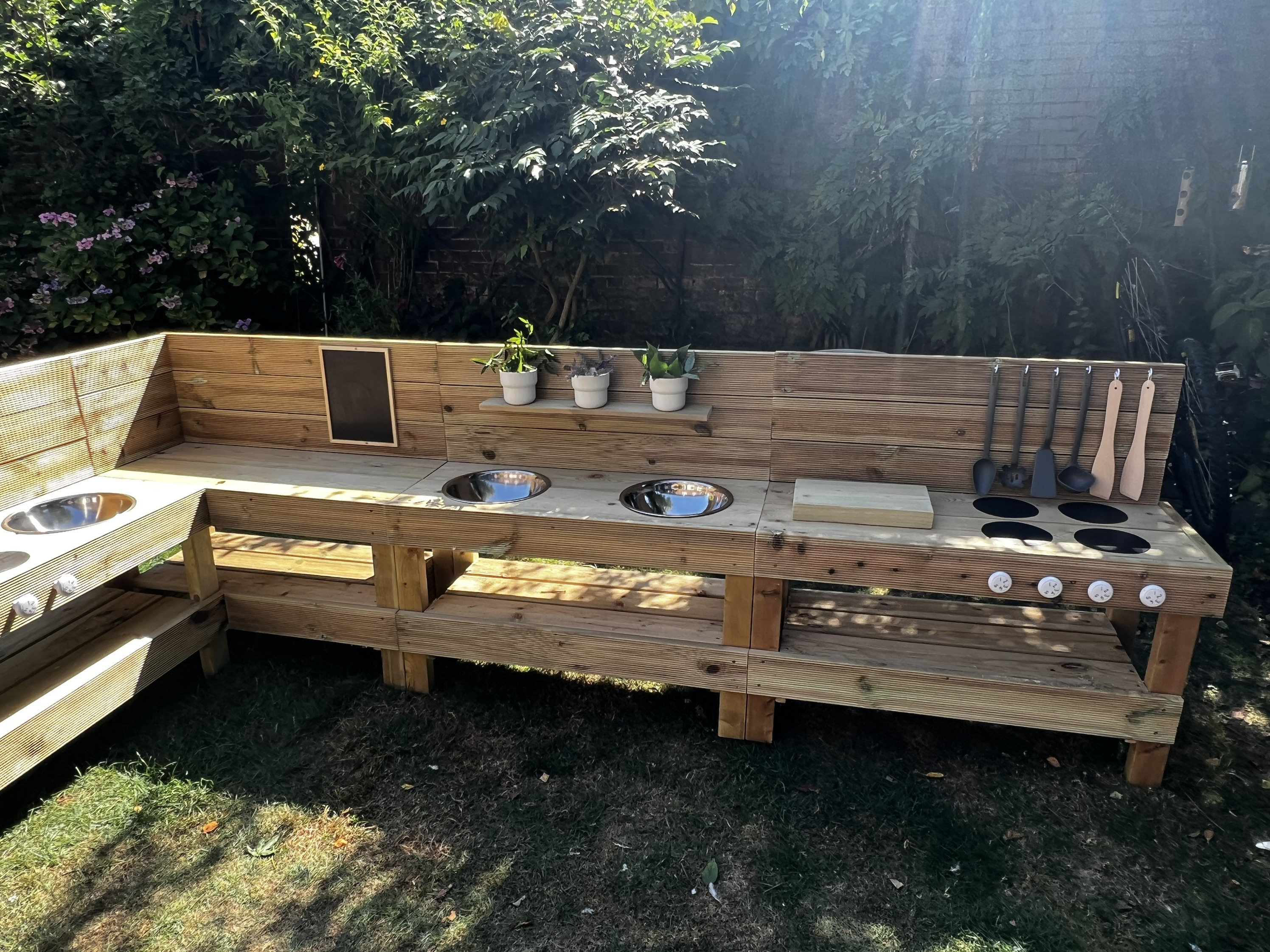 Extra Large L Shape Mud Kitchen - Etsy