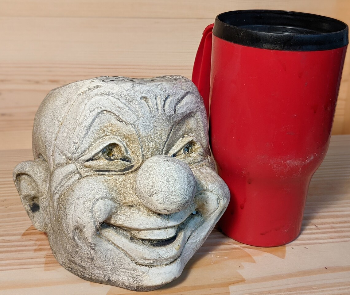 Bobo the Clown Pot Head - Etsy