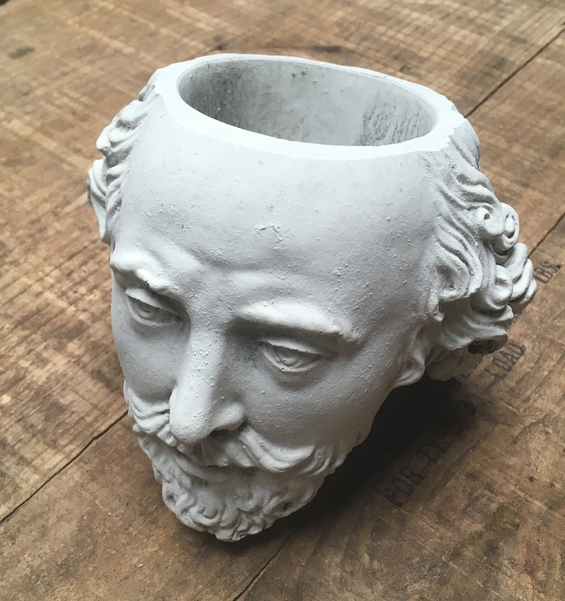 Shakespeare Pot Head - Etsy