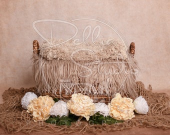 Spring Newborn Digital Backdrop Background - Etsy