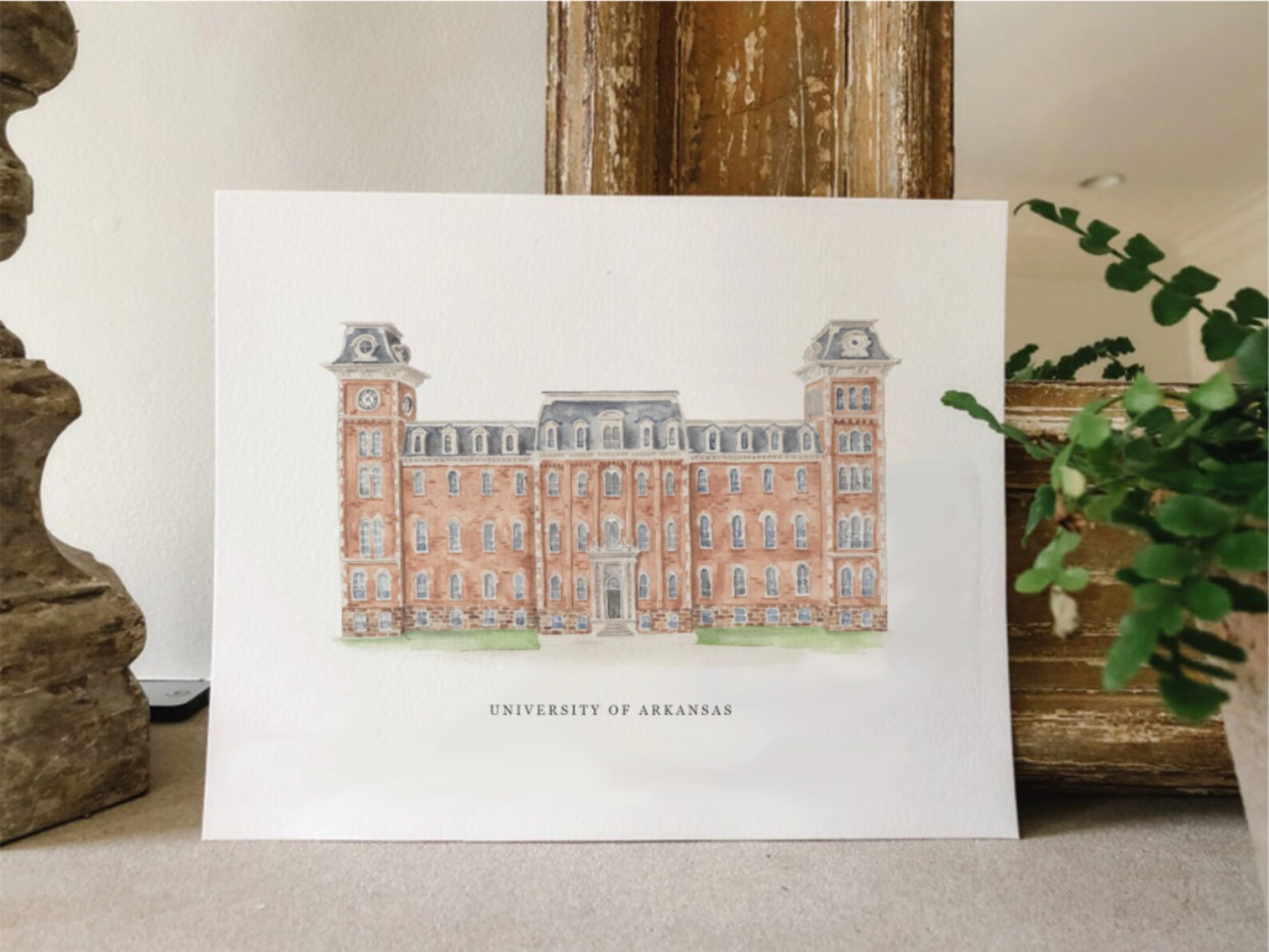 University of Arkansas Print - Etsy