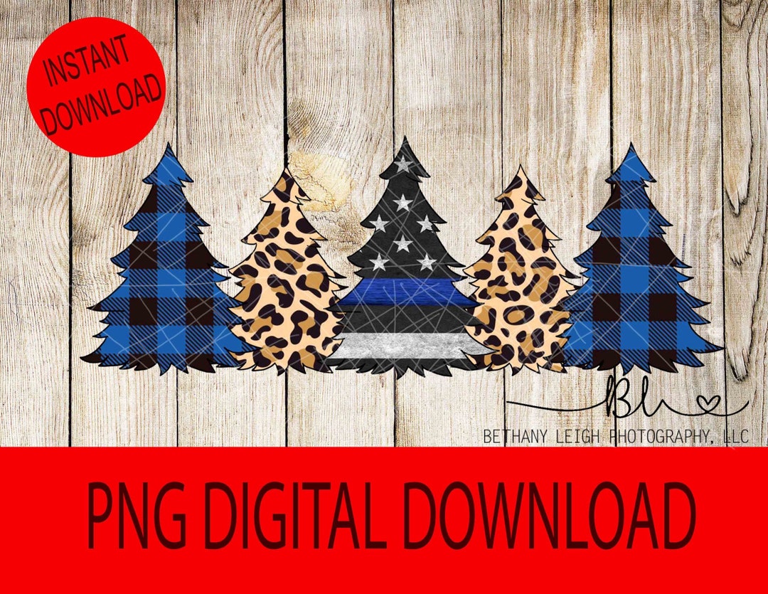 Thin Blue Line Christmas Tree Blue Lime Christmas Tree Thin Blue Line ...