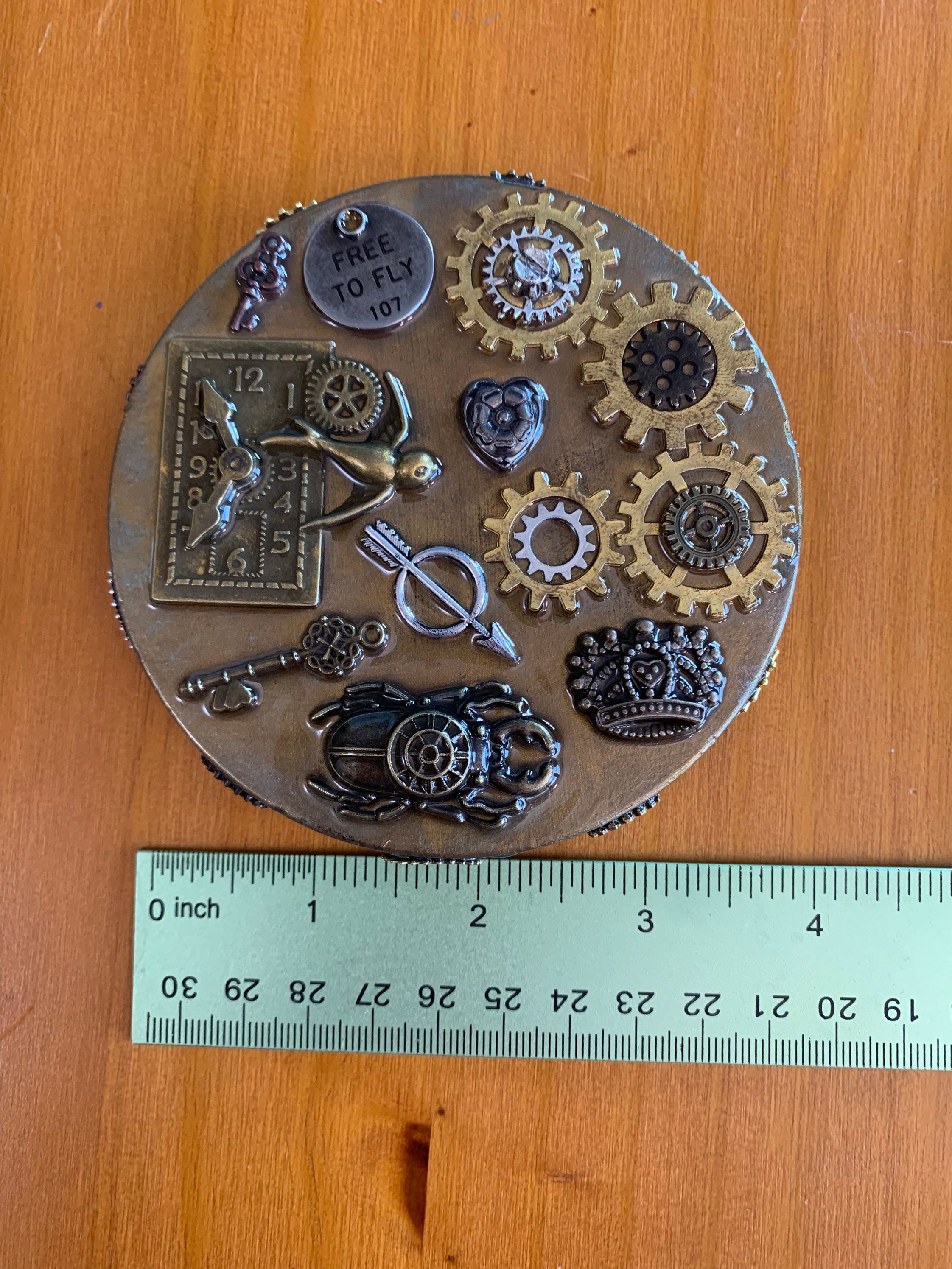 Time Flies Mini Garden Stepping Stone - Etsy