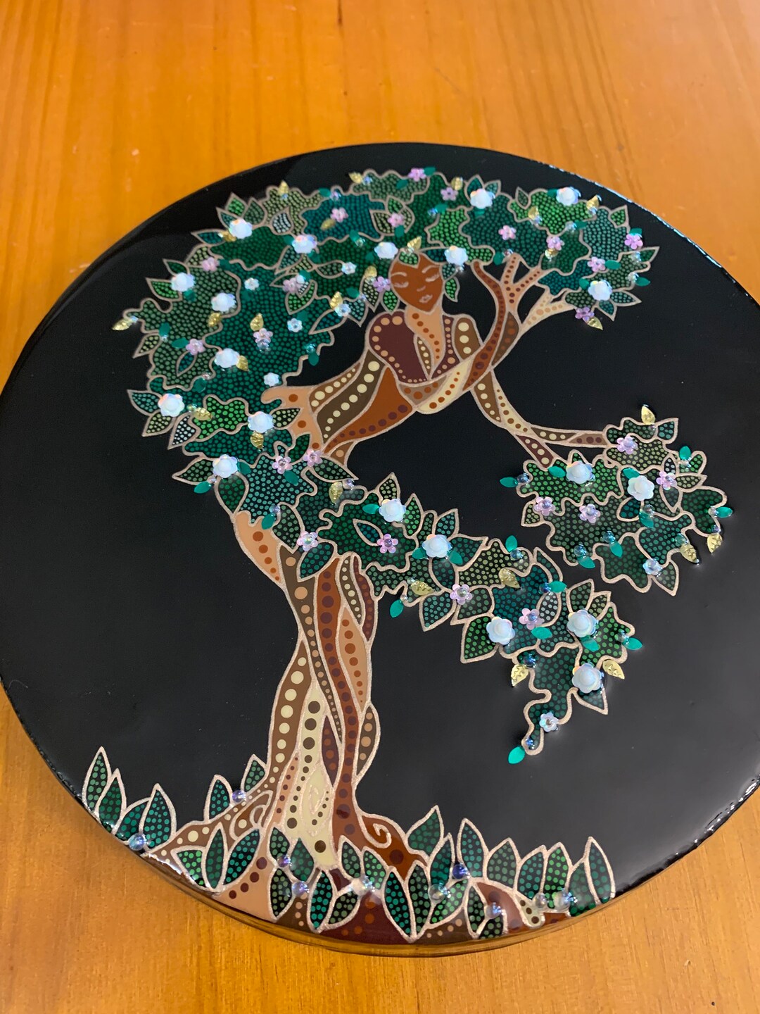 Dryads Dance Garden Stepping Stone - Etsy