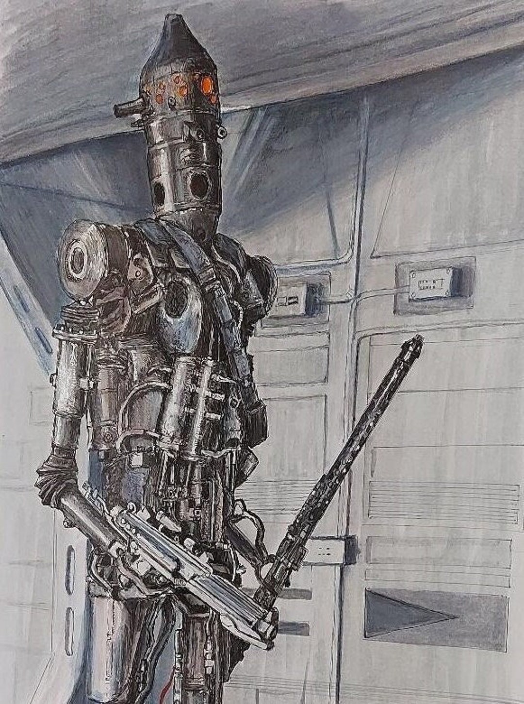 Star Wars IG-88 Bounty Hunter the Empire Strikes Back Original ...