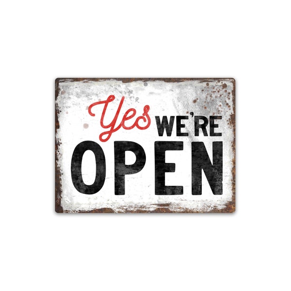 Vintage Open Sign - Etsy