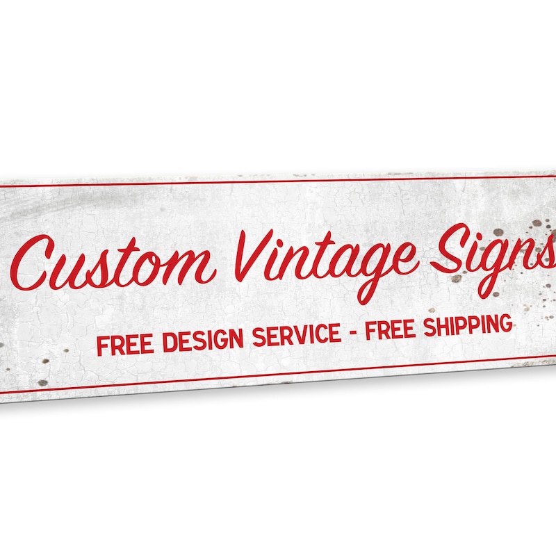 Vintage Signs - Etsy