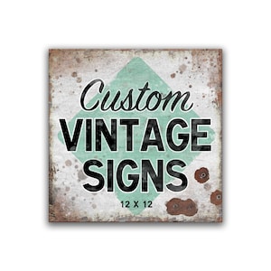 Vintage Signs - Etsy