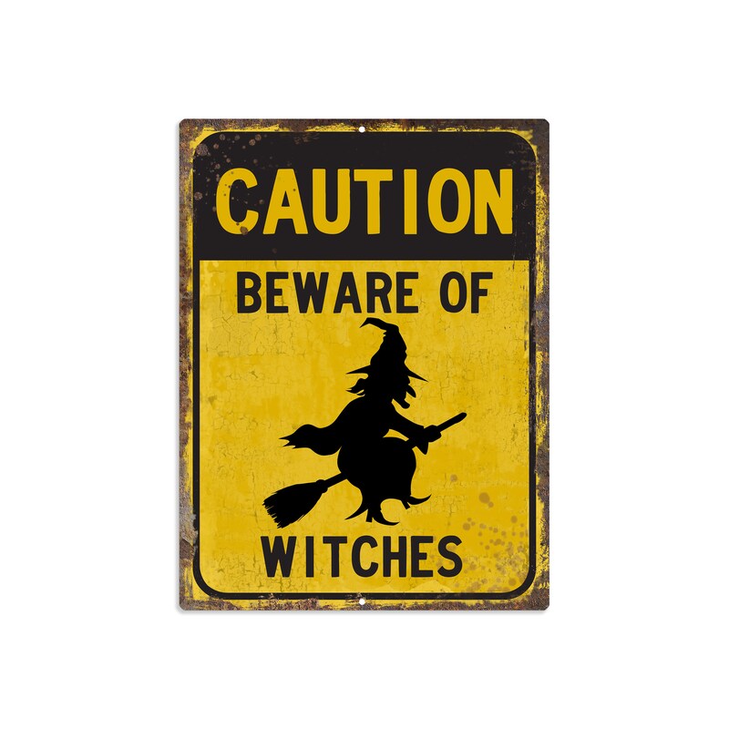 Beware Halloween Sign - Etsy