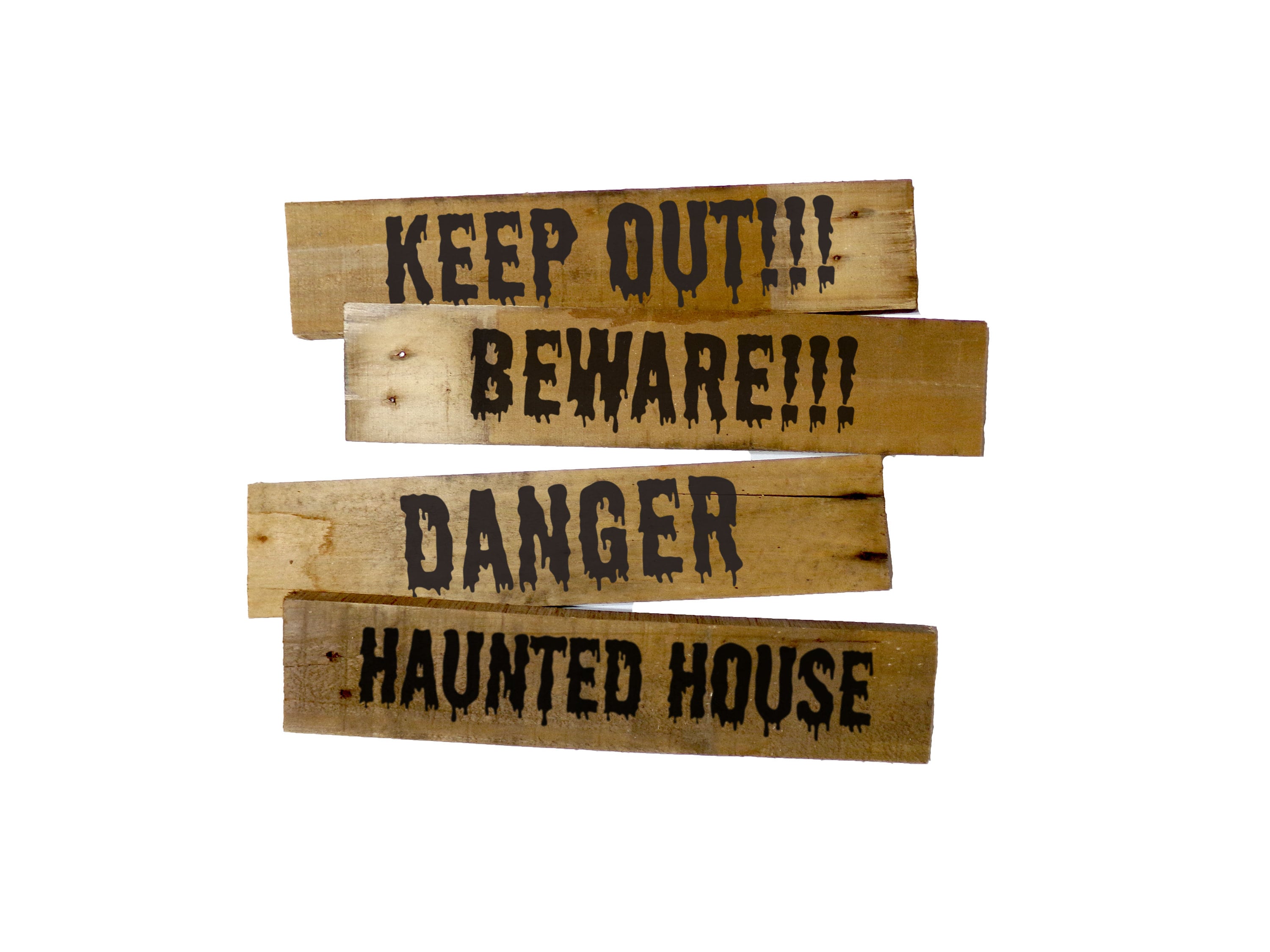 Scary Keep Out Signs