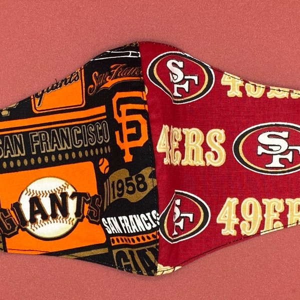 San Francisco 49ers Face Mask - Etsy