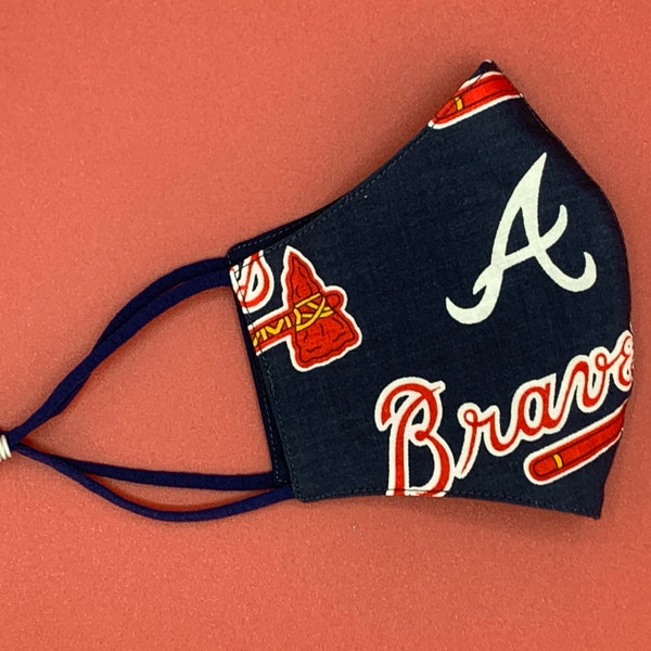 Atlanta Braves Mask - Etsy