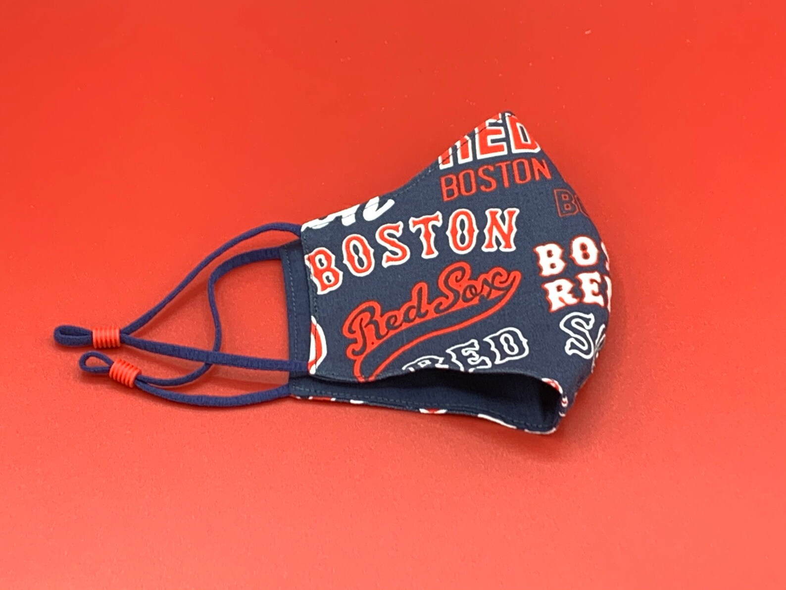 Red Sox Face Mask Boston Red Sox Mask Redsox Mask - Etsy
