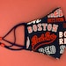 Red Sox Face Mask, Boston Red Sox Mask, Redsox Mask, Adjustable ...