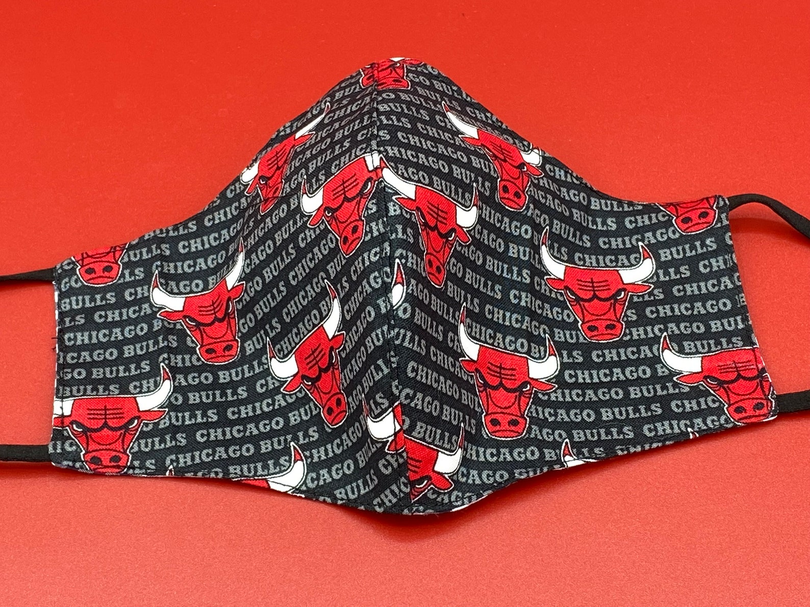 Chicago Bulls Face Mask Bulls Mask IL Chicago Bulls Mask - Etsy