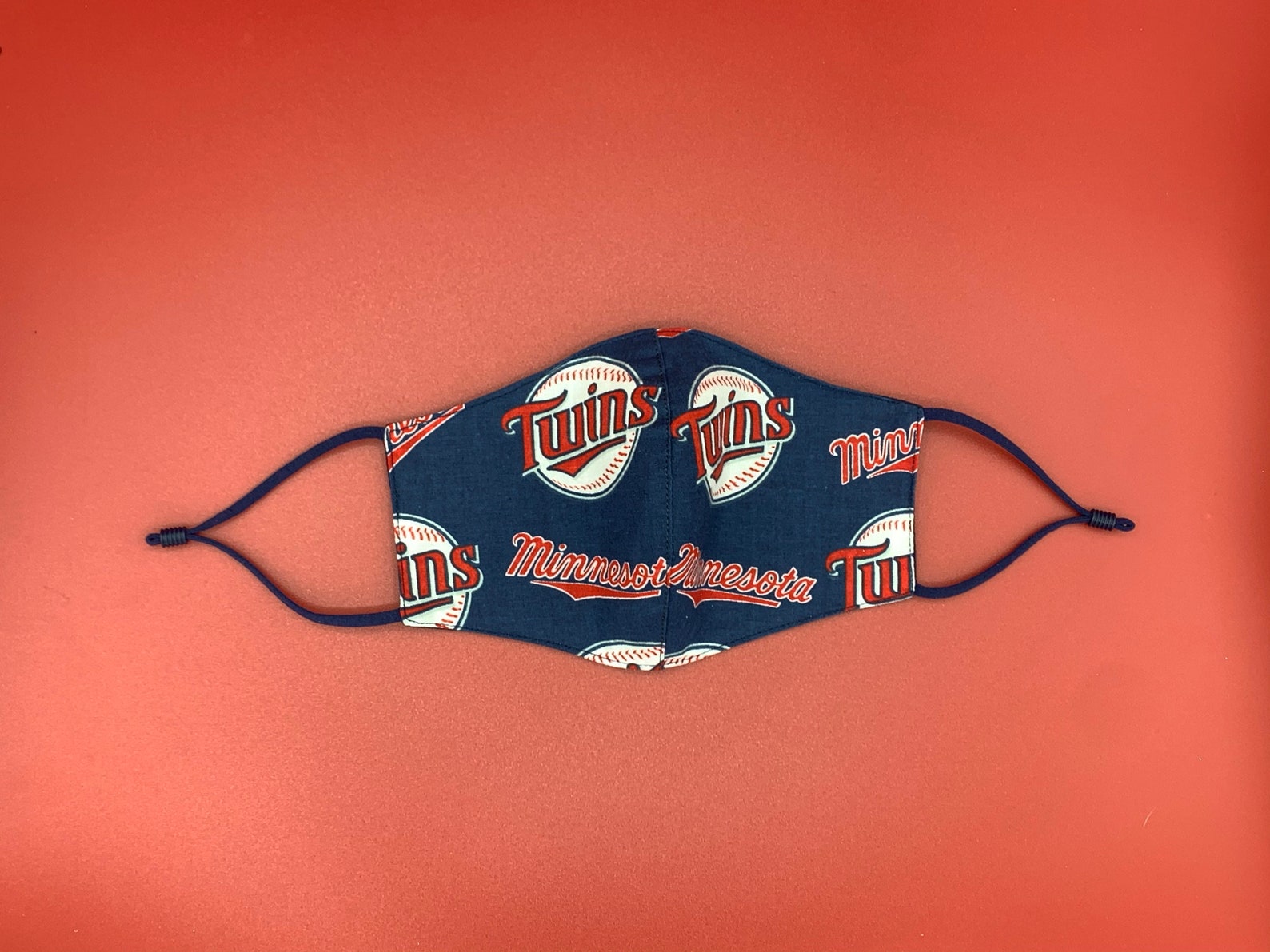 Twins Face Mask, Minnesota Twins Face Mask, Twins Facemask, Adjustable ...