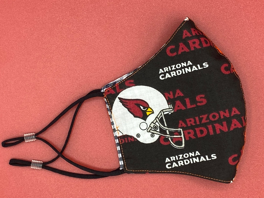 Arizona Cardinals Face Mask, NFL Cardinals Face Mask, Adjustable Mask ...