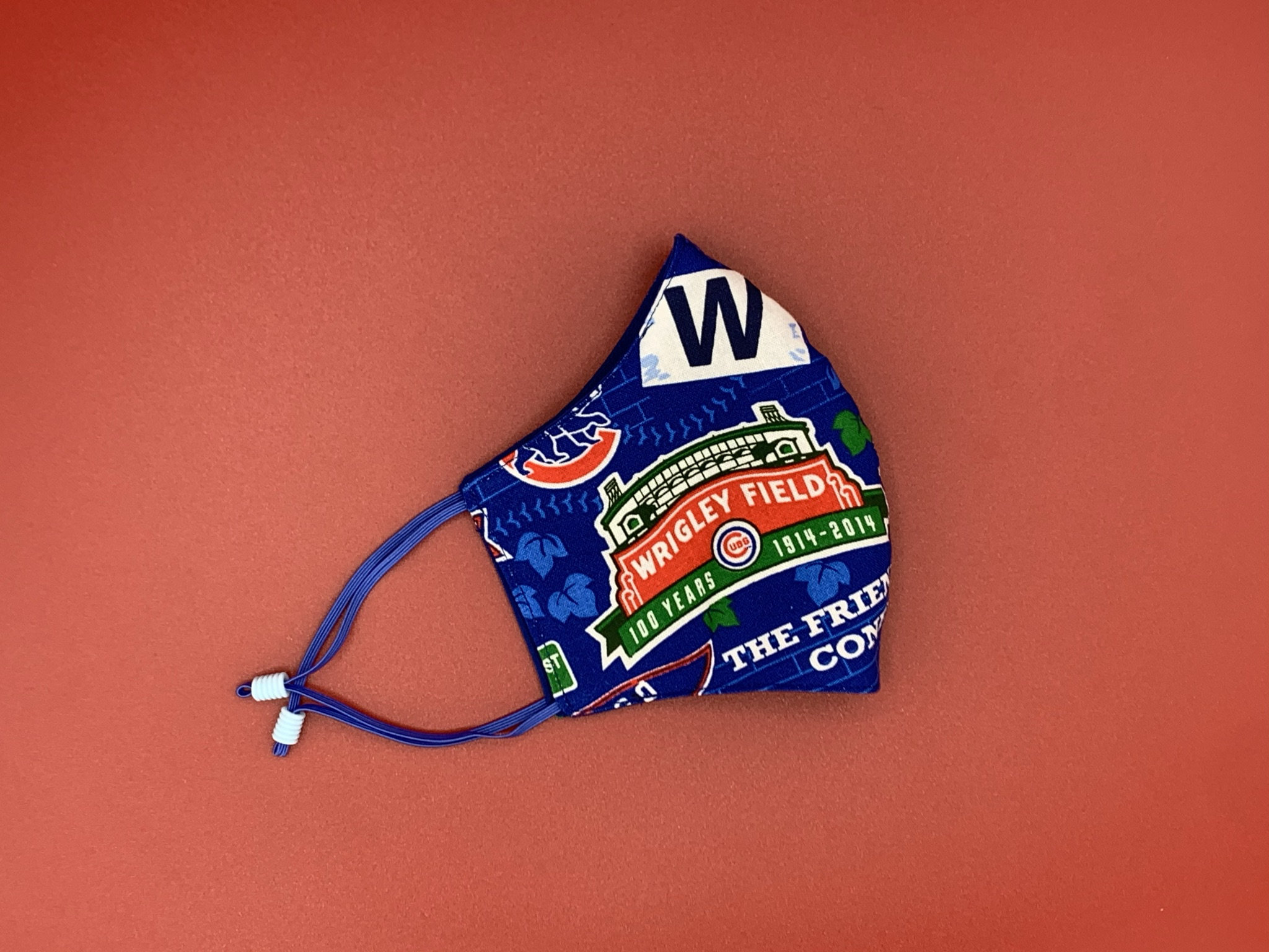 Cubs Face Mask, Chicago Cubs Face Mask, Cubs Facemask, Adjustable, MLB ...