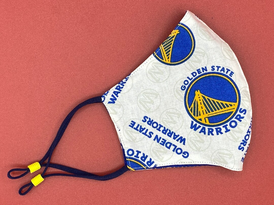 Warriors Mask, GS Warriors Face Mask, Golden State Warriors Mask ...