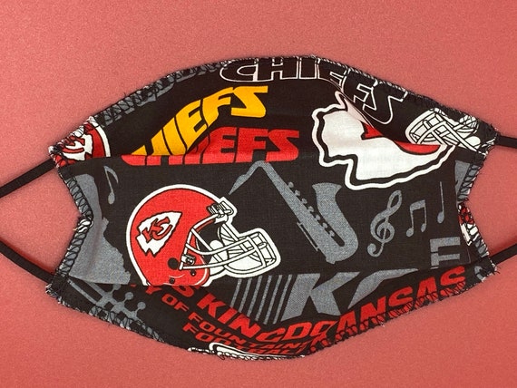 Kansas City Chiefs Face Mask Chiefs Mask Rectangular | Etsy