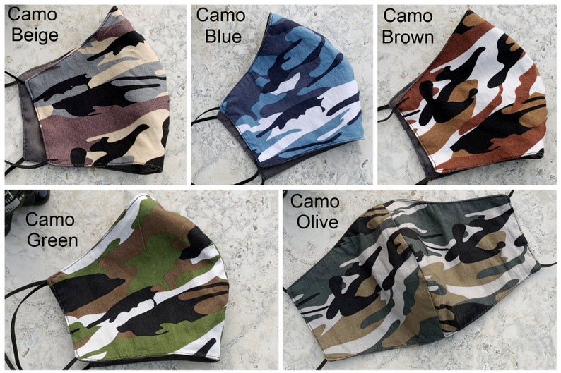 Camouflage United States Army Military Face Mask ABU ACU - Etsy