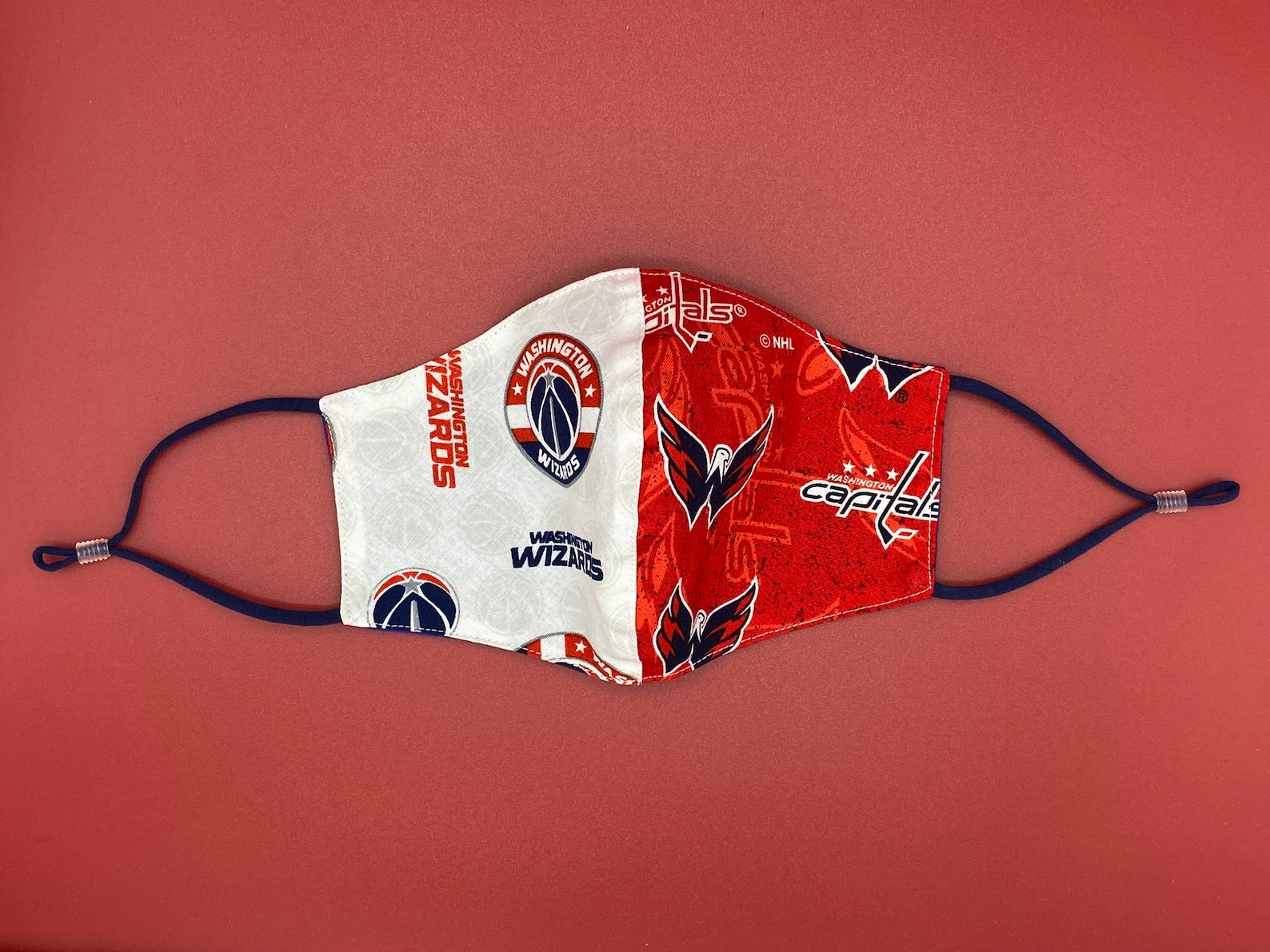 Washington Wizards Face Mask, Washington Capitals Face Mask, Wizards ...
