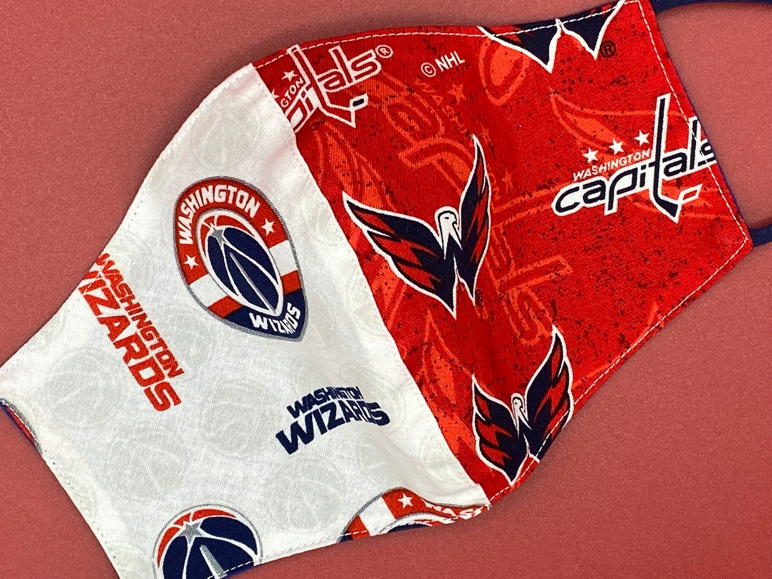 Washington Wizards Face Mask, Washington Capitals Face Mask, Wizards ...